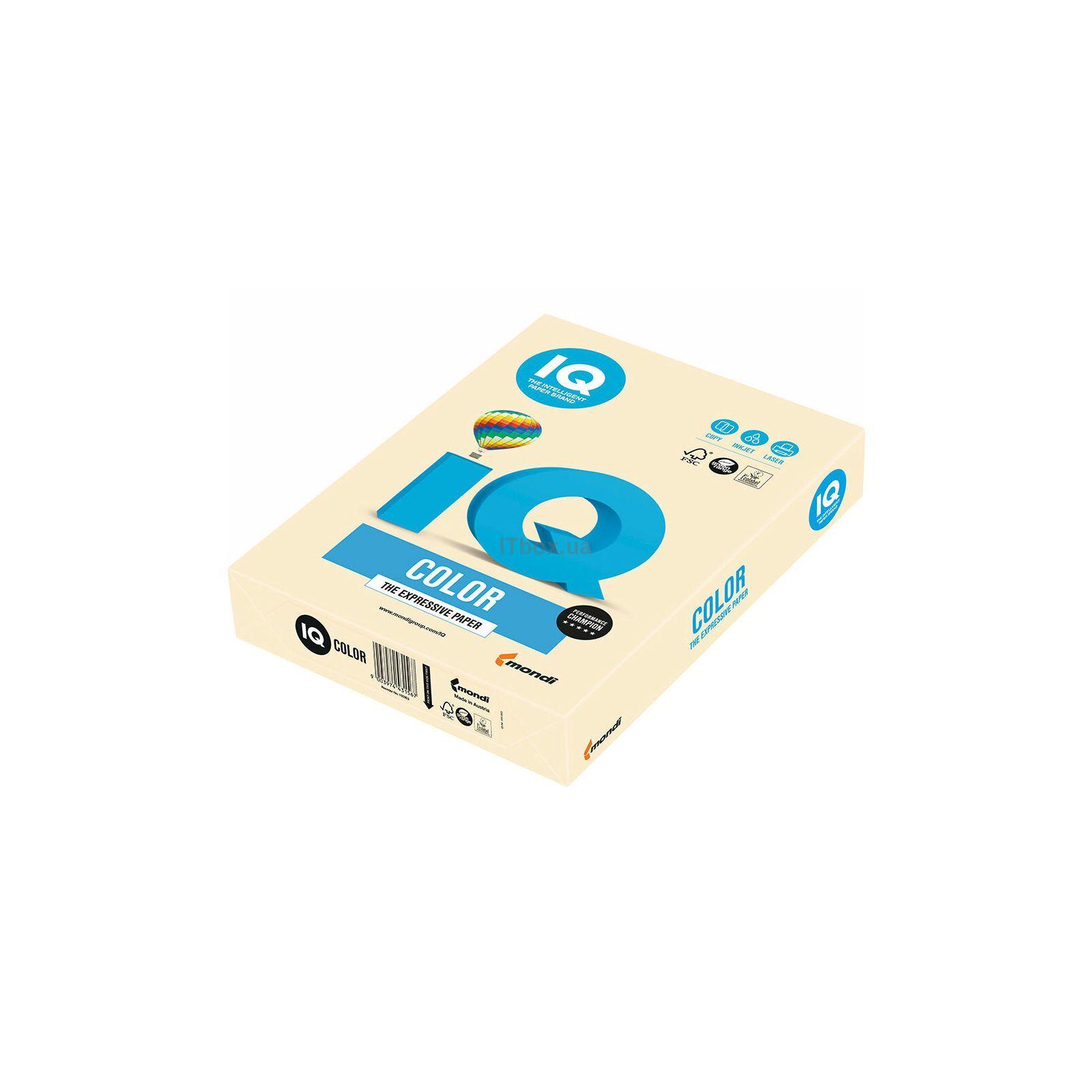 Папір Mondi IQ color А4 pastel, 160g 250sh Creamy CR20/A4/160/IQ ...