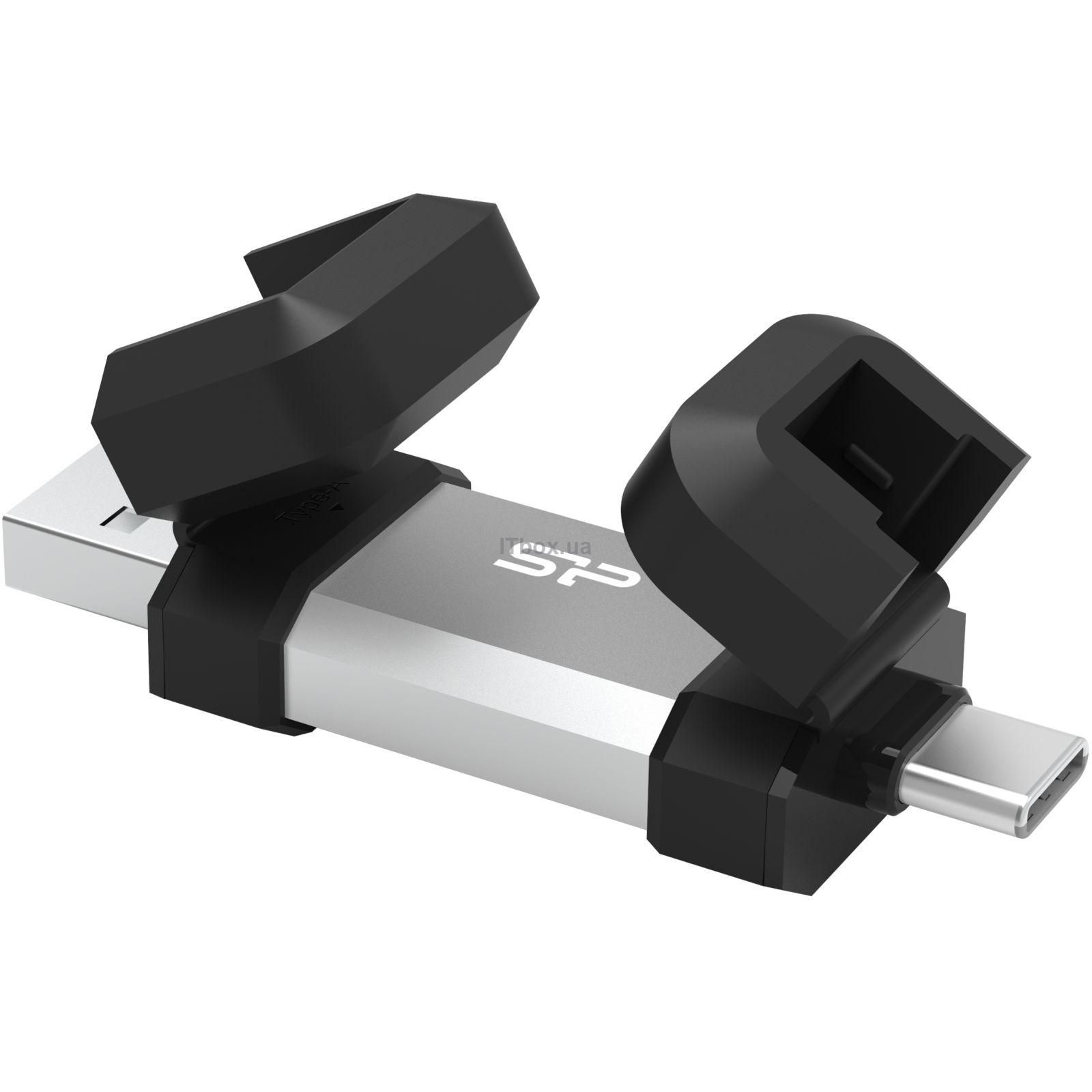 USB флеш накопитель Silicon Power USB 64G SILICON POWER usb3.2+TypeC ...
