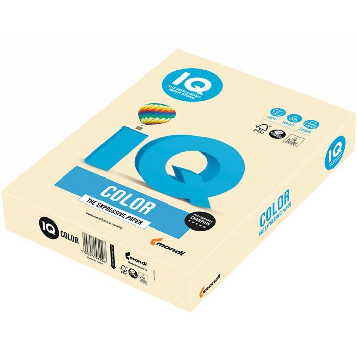 Папір Mondi IQ color А4 pastel, 160g 250sh Creamy CR20/A4/160/IQ ...